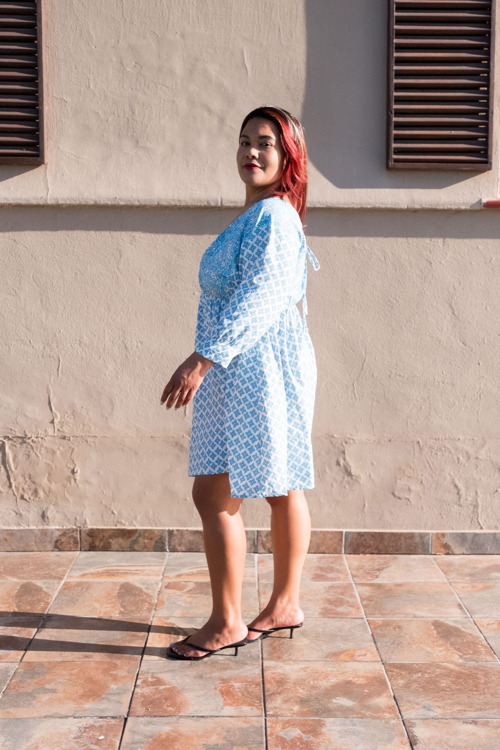 Baby Blue Boho Dress - Roch-lè Bloem SA Media